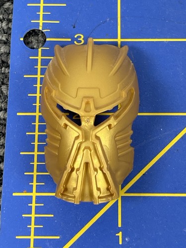 🔥 Bionicle • Toa Mata Nui 8998 Pearl Gold Kanohi Ignika • Original ...