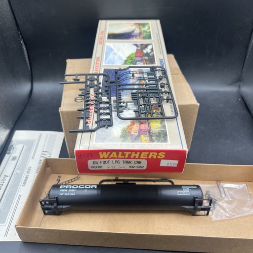 Walthers 65 ft LPG tank car PROCOR number 29391 932-5252 HO READ | eBay