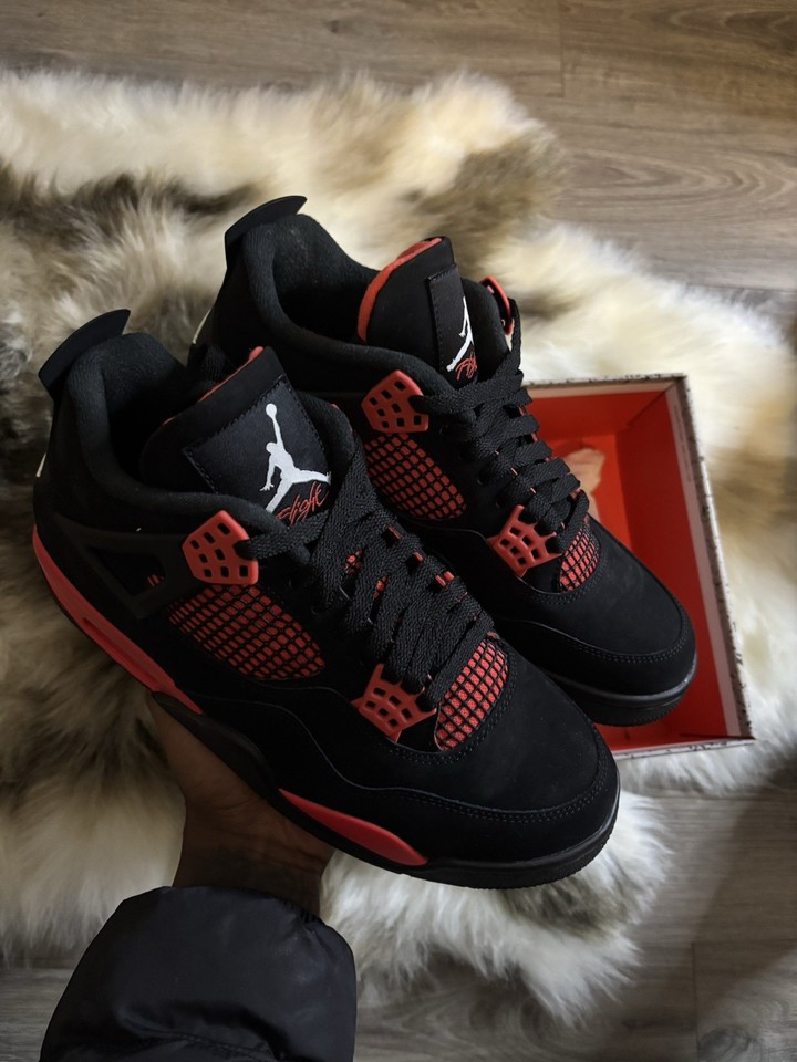 Jordan 4 Red Thunder | eBay UK