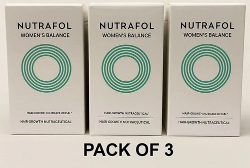 Nutrafol Women's Balance Hair Growth Capsules age 45 and Up 3PACK ...