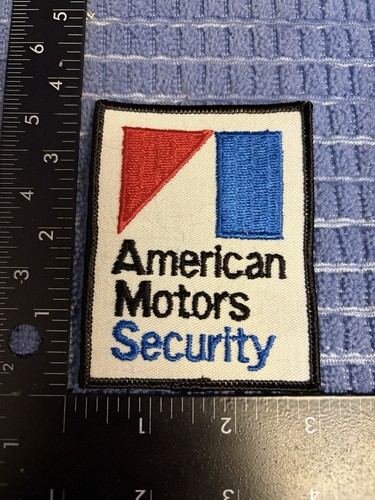 OLD AMERICAN MOTORS AMC SECURITY POLICE PATCH | eBay