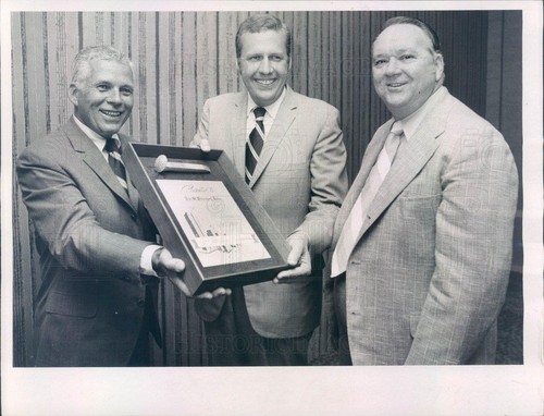 1971 Press Photo St Petersburg FL William Bond, Joseph Hennessy ...
