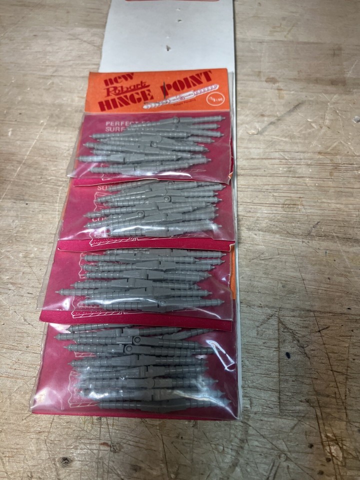 Bulk Lot Robart Hinge Points For Balsa R/c Model airplane Kit Engine | eBay
