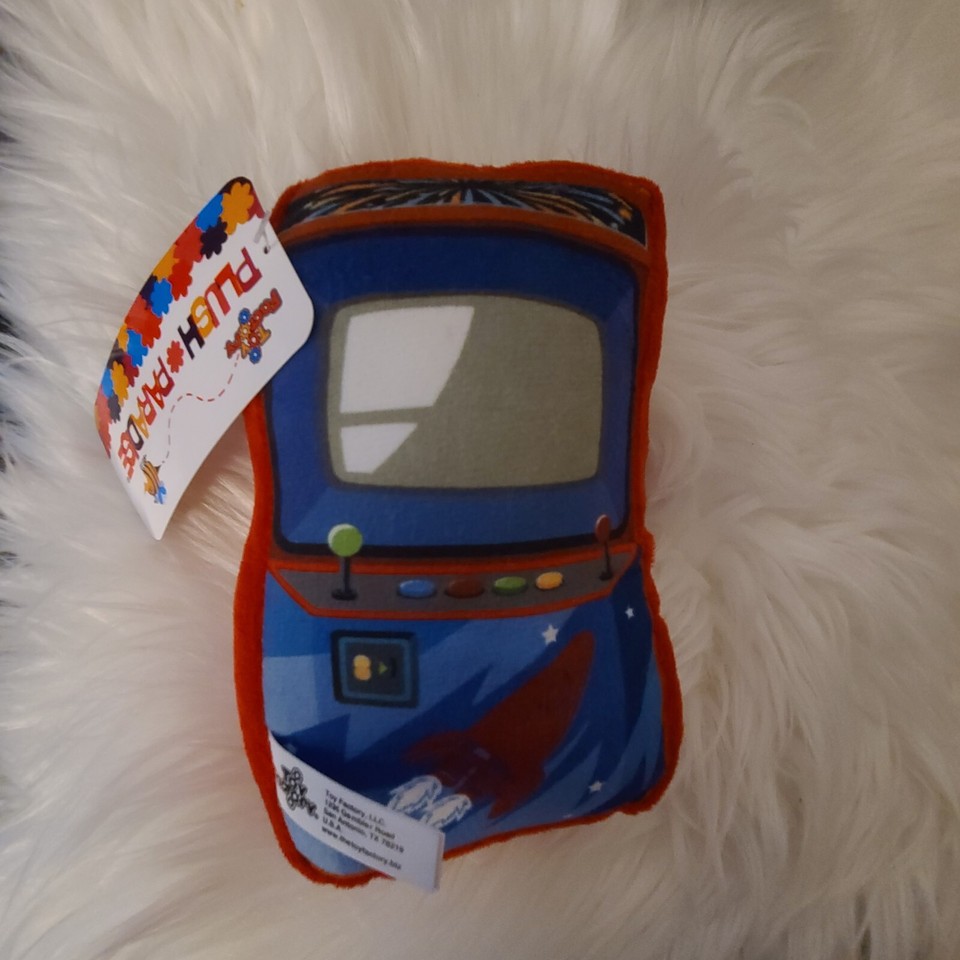 Arcade Video Game 7" Stuffed Plush Toy Factory Retro NEW | eBay