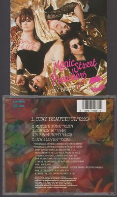 Manics Street Preachers MSP Stay Beautiful Maxi Cd USA | eBay
