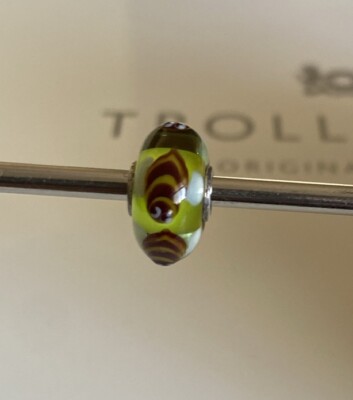 Trollbeads Unique Brown Bee On Yellow | eBay