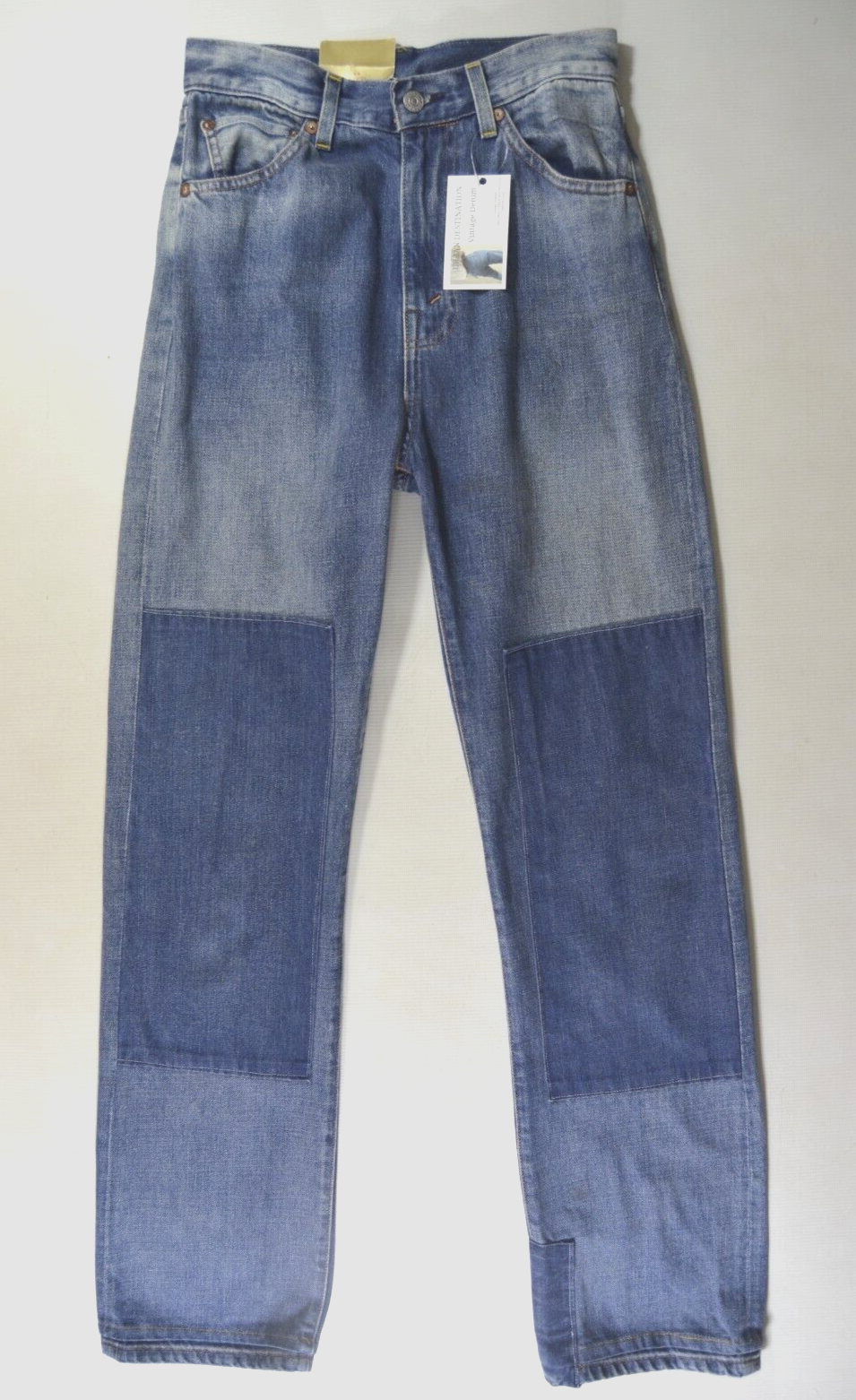 vintage LEVIS LVC 701 ribcage wide selvedge JEANS W27 L32 size 8 10 ...