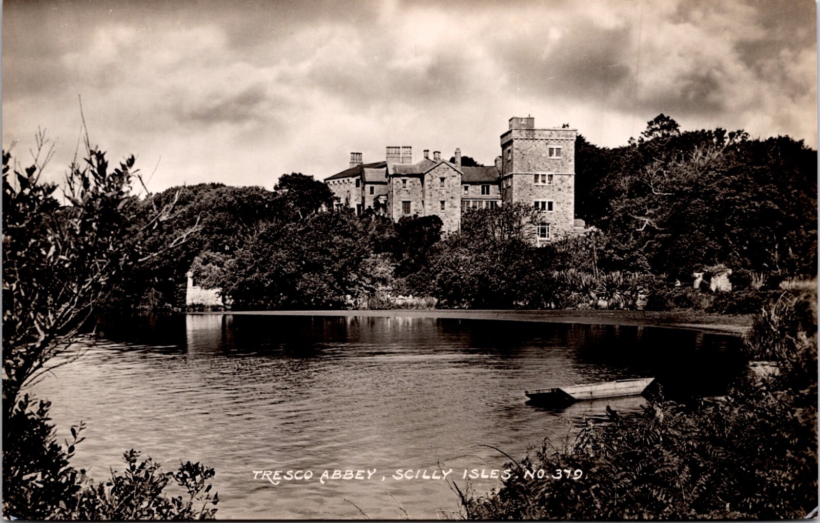 Real Photo Postcard Isles of Scilly England - Tresco Abbey | eBay