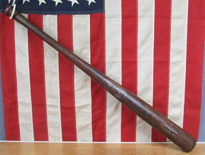 Vintage 1950s Hutch Wood Baseball Bat HOF Nelson Nellie Fox Leaguer ...