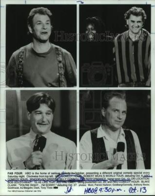 Press Photo Comedians on Home Box Office Television's "HBO Comedy Hour ...