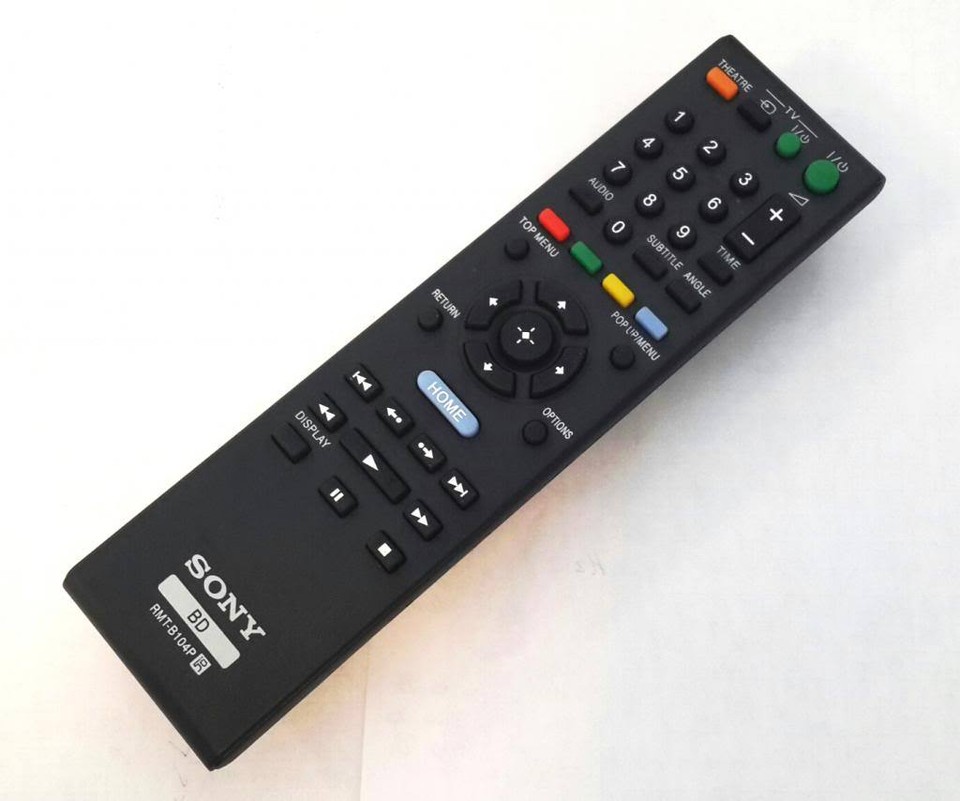 New Sony Blu-Ray DVD Player Remote RMT-B104P For BDP-BX59 BDP-S560,S490 ...