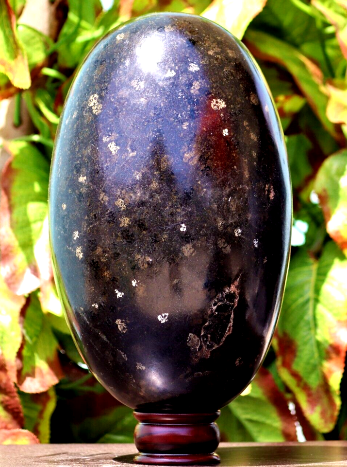 260MM Nuummite Coppernite Stone Healing Chakra Balance Gemstone ...