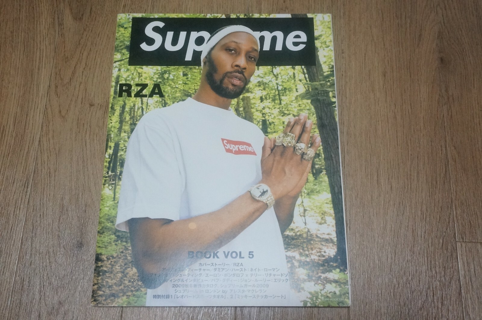 RARE Supreme Mook Vol.5 Book magazine Japan with 2 Sticker | eBay