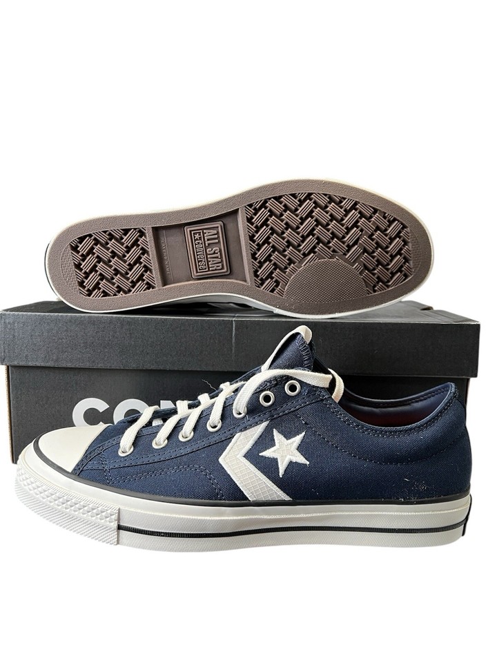CONVERSE Star Player 76 LOW TOP OBSIDIAN / VINTAGE WHITE (A07518C ...