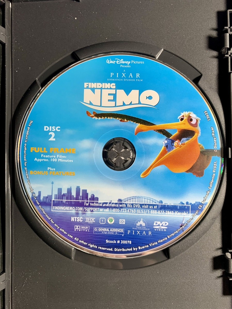 Finding Nemo Dvd 2003 Ebay