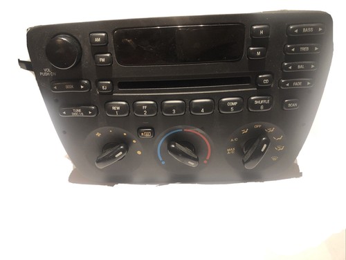 2003 FORD TAURUS SES RADIO W/ HVAC CONTROL YF1F-18A965-AA YF1H-19C733 ...