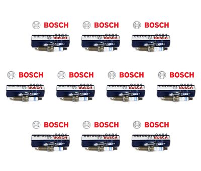 Set of 10 Mini Bosch Spark Plugs ZR7SI332S 12120035531 | eBay