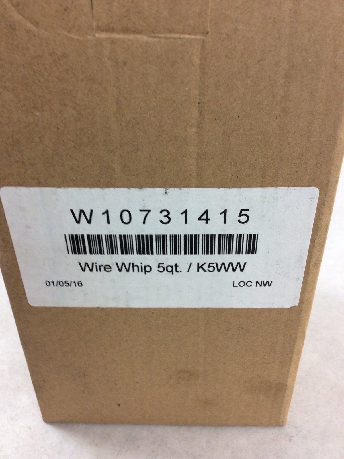 Wire Whip 5 QT K5AWW W10731415 Replacement for Whirlpool KitchenAid ...