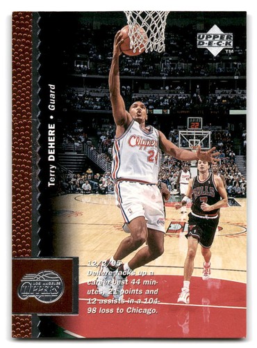 1996-97 Upper Deck - Terry Dehere #232 for sale online | eBay