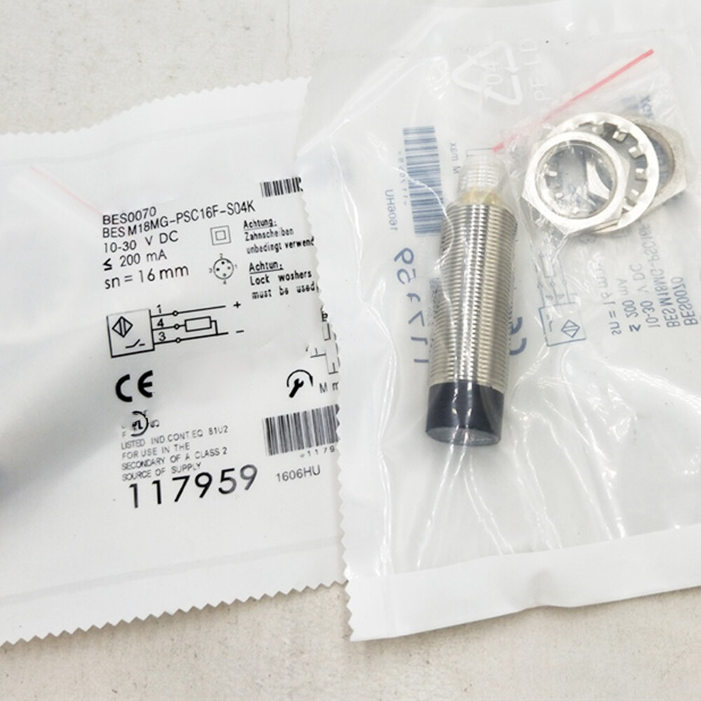 10-30VDC Inductive Sensor Replacement For BES0070 BES M18MG-PSC16F-S04K ...