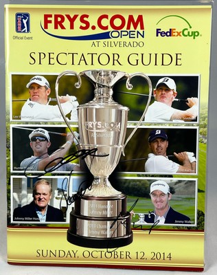 Retief Goosen, Stuart Appleby, Aaron Baddeley Signed Autographed PGA ...