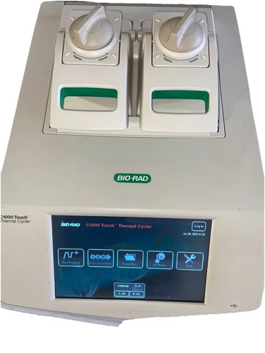 Bio-Rad C1000 Digital Touch Screen PCR Thermal Cycler 2 x 48 Well Fast ...