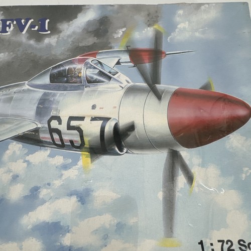 Rare Valom 1/72 Lockheed XFV-1 Plastic Model Airplane Kit 72007 New ...