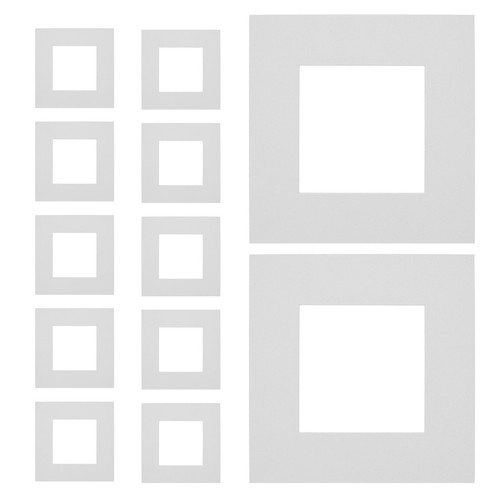 15 PCS Picture Frame Mounts Inserts Mat Boards for Framing Pictures ...