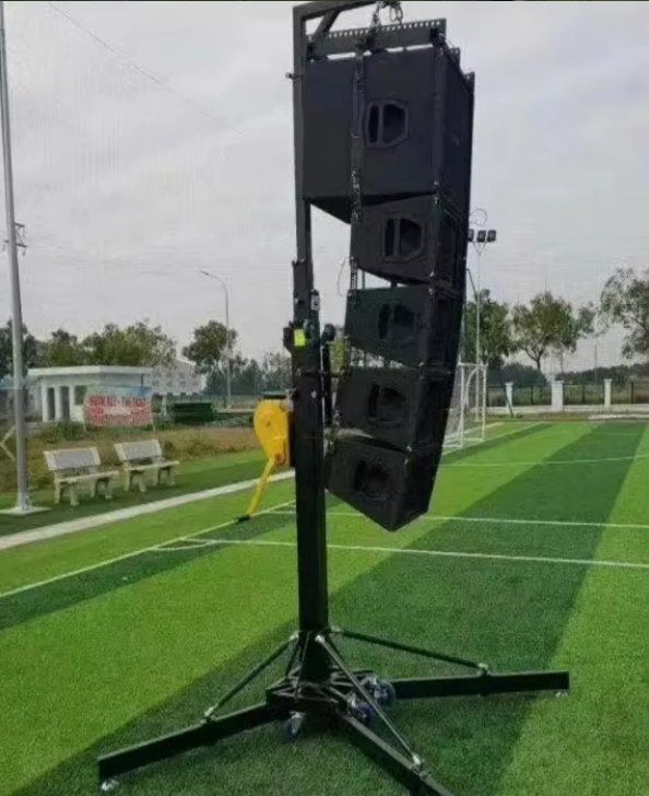 Crank Stand 2-6M Adjustable Height Lifter Line Array Lifting Tower ...