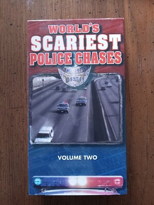 World’s SCARIEST POLICE CHASES Vol 2(VHS 1997)TESTED-VERY RARE VINTAGE ...