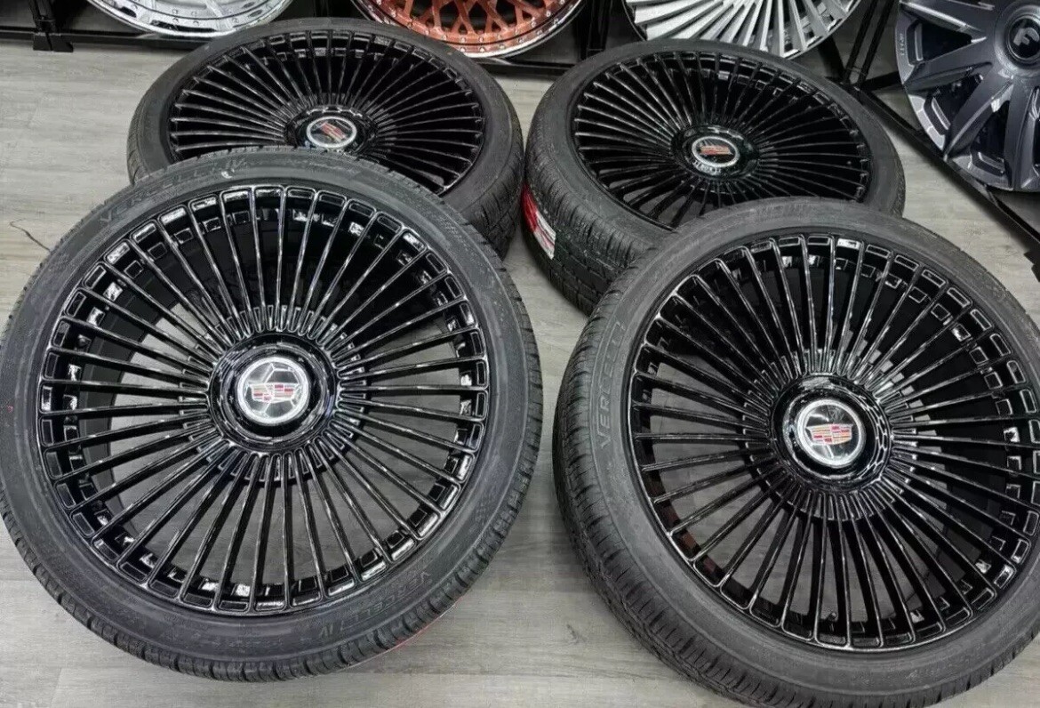 24" RIMS TIRE WHEELS FOR ESCALADE 3053524 TIRES 6X139 (SET OF 4) | eBay