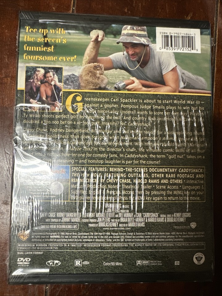 Caddyshack (DVD, 20th Anniversary Edition) NEW Rodney Dangerfield | eBay