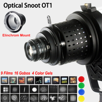 Focalized Optical Snoot Elinchrom Mount Lighting Effects for Stuido ...