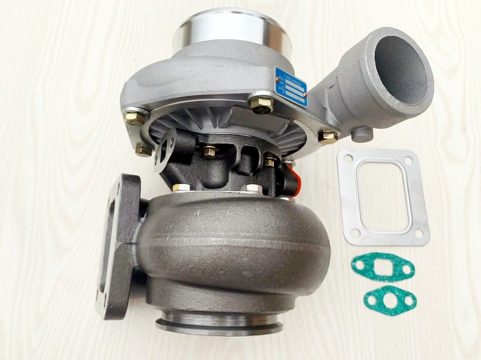 Universal Turbo Charger GT35 Billet Wheel T4-17 .70 A/R Cold .96 A/R ...