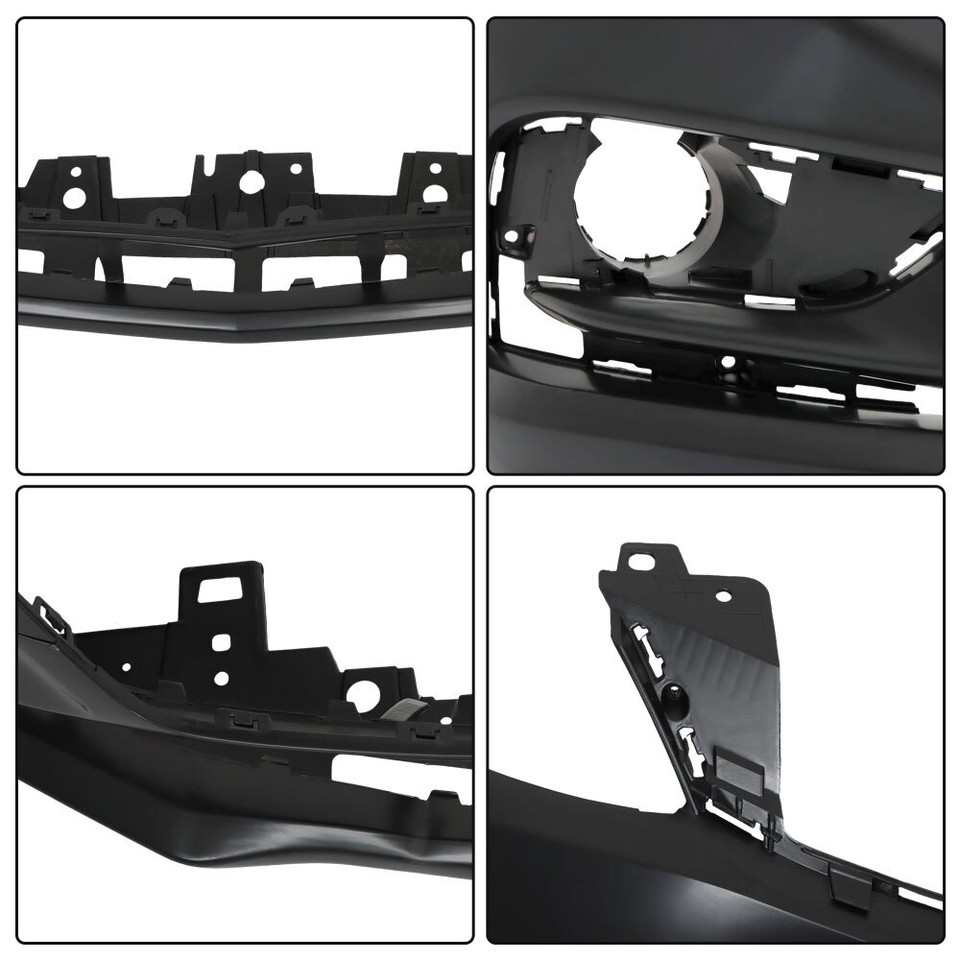 For 2016-2018 Chevy Cruze Front Bumper Cover&Pair Bumper Fog Light ...