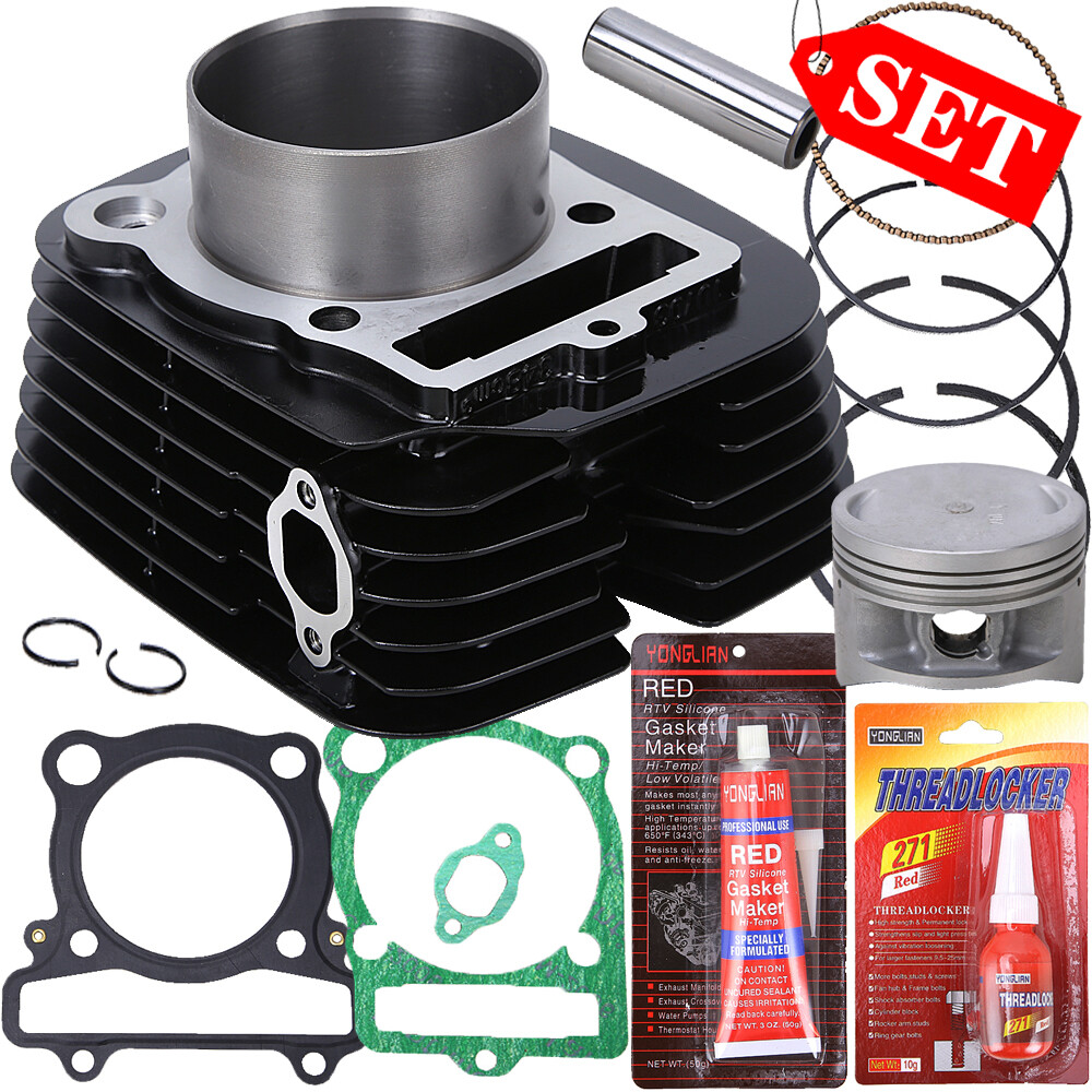 Wolverine 350 For Yamaha Cylinder Piston Gasket Top End Kit YFM350 4x4 ...