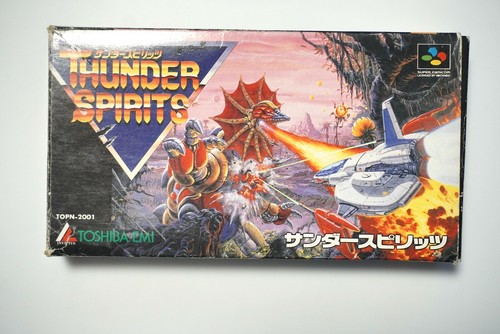 Super Famicom Thunder Spirits boxed JP SFC game US Selle | eBay