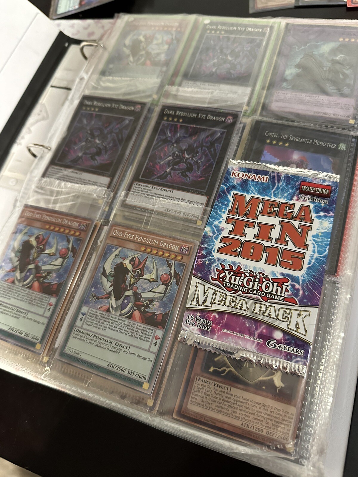 ENTIRE YUGIOH BINDER COLLECTION MEGA PACK 2015 1ST EDITION + SEALED ...
