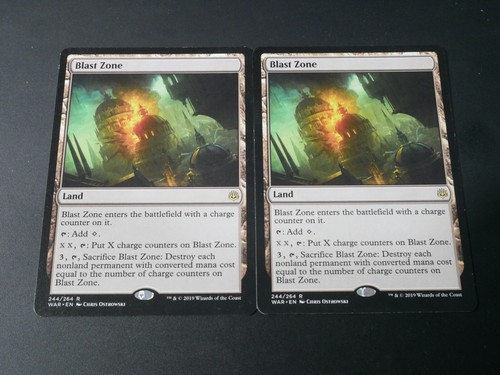 Magic Blast Zone La Guerre Des Planeswalkers X2 | eBay