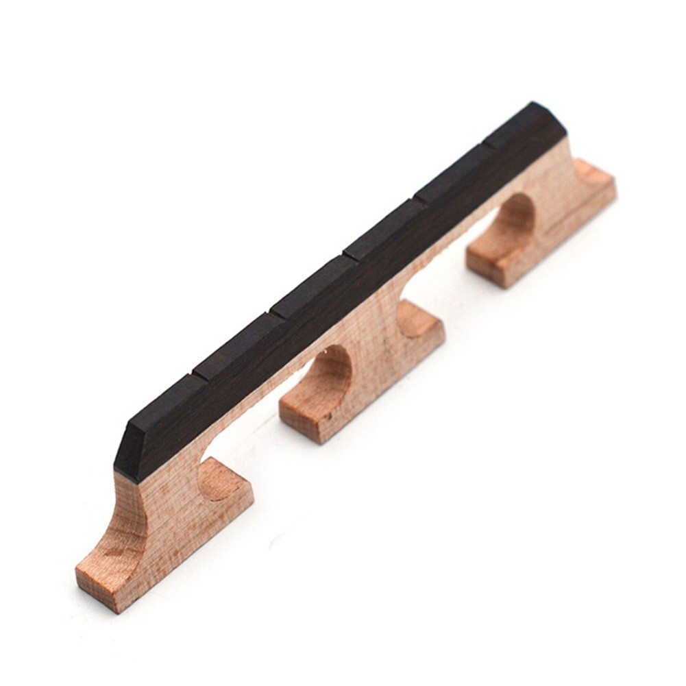 Three Legged Banjo Bridge in Maple and Ebony Ideal for 4/5/6 String ...