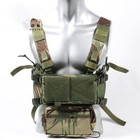 RHODESIA Camo 500D Nylon Tactical Modular Chest Rig Set Tactical Vest ...