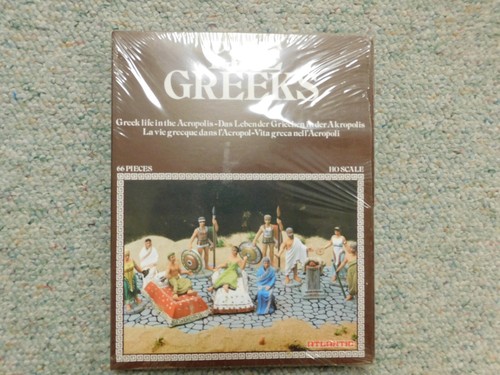 Atlantic of Italy 1/72 HO Box# 1508 Greek Life in the Acropolis MIB Lot ...