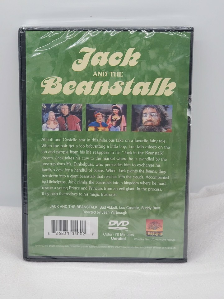 Jack And The Beanstalk DVD New 826831050027 | eBay