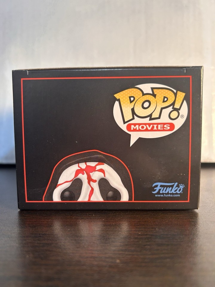 Ghost Face Scare Fair Hot Topic Excl Scream Pop Movies Funko Pop 1607 W ...