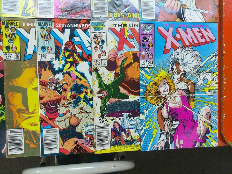 UNCANNY X-MEN 161-163 165 166 169-175 206 214 (Lot of 14) 11 Newsstand ...