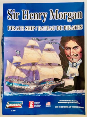 Collectible Lindberg Models Sir Henry Morgan model ship is unmade ...