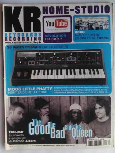 KEYBOARD THE GOOD THE BAD AND THE QUEEN DAVE STEWART RICHARD PINHAS ...