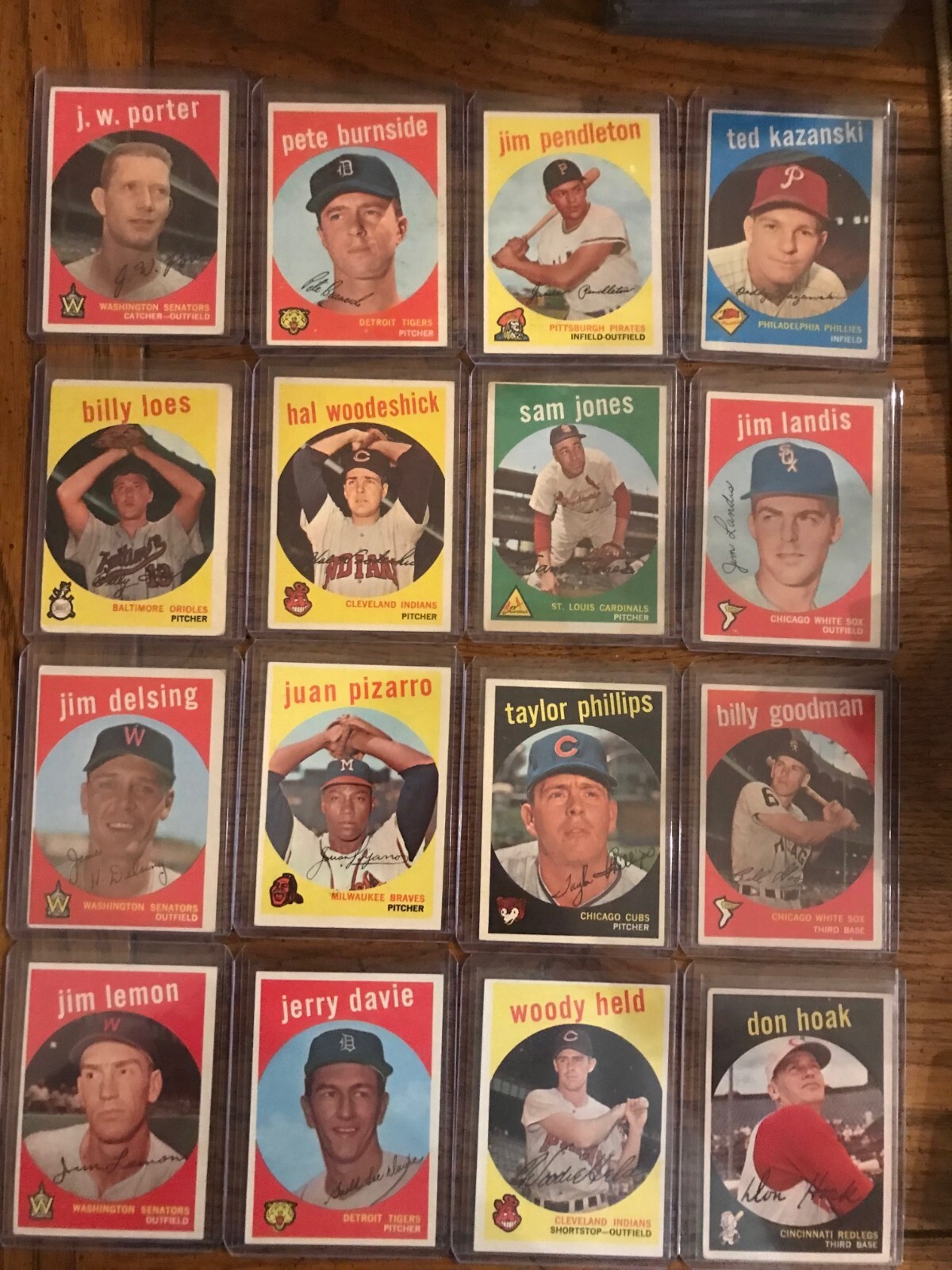 Jim Pendleton 1959 Topps Baseball Card (Sale Is For Card In Title ...