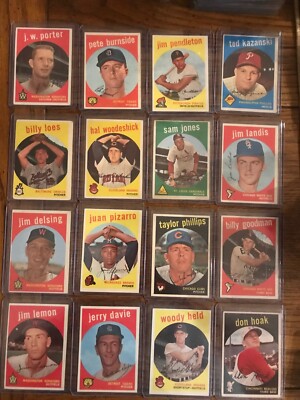 Jim Pendleton 1959 Topps Baseball Card (Sale Is For Card In Title ...