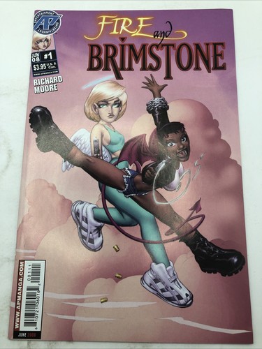 FIRE AND BRIMSTONE #1 ANTARCTIC PRESS COMIC BOOK | eBay
